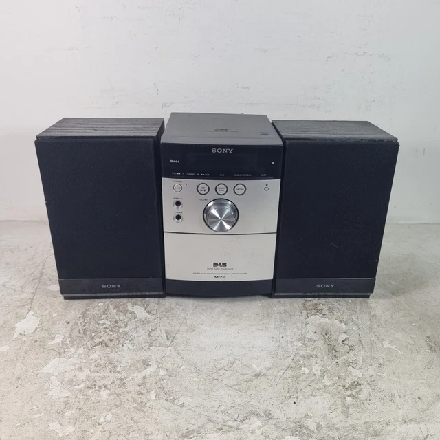 SONY CMT-EH45DAB MICRO Bookshelf Hi-Fi System CD Cassette Radio DAB, No ...