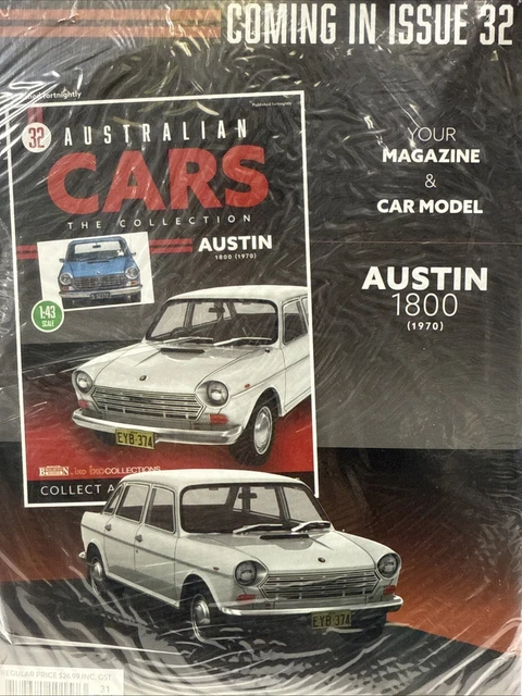 1:43 AUSTRALIAN CARS The Collection Issue 32 Austin 1800 (1970) - Free ...