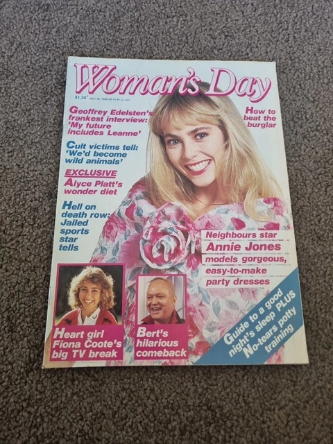WOMAN'S DAY MAGAZINE July 1988-Annie Jones-Alyce Platt-Diana-Fiona ...