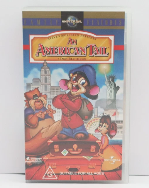 AN AMERICAN TAIL VHS Sealed Tape, Family/Children,1986, Animated $25.00 ...