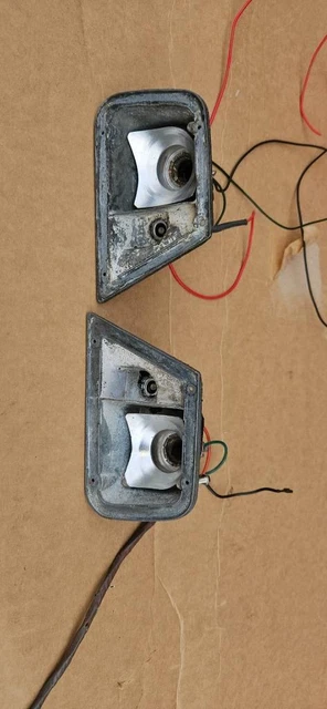 FORD CORTINA Mk1 Lotus Gt Super Genuine Ford Aeroflow Front Side Lights ...