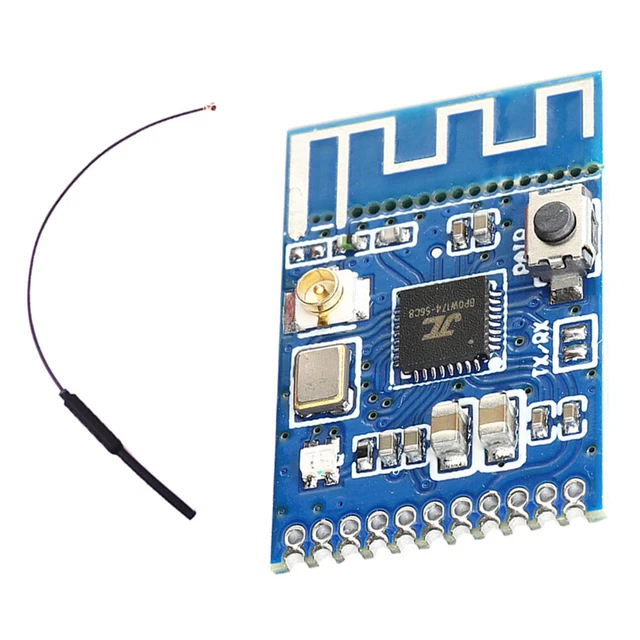 AUDIO TRANSMITTER MODULE Wireless Speaker Stereo GFSK Transceiver ...