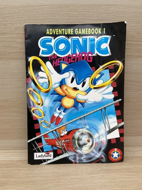 SONIC THE HEDGEHOG Adventure Game Book 1 Ladybird Puzzle Gamebook Sega ...