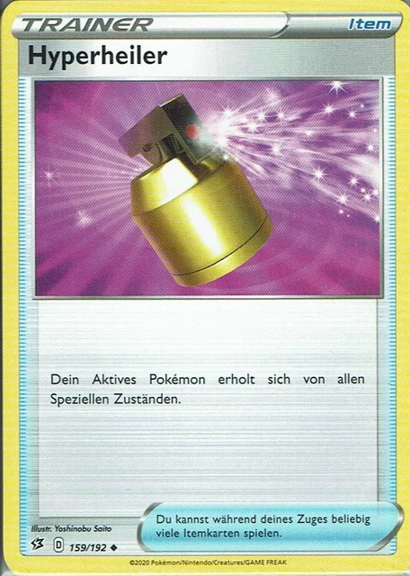 POKEMON CARTE SWSH02 Clash De Rebelles Numéro 159/192 Hyperheiler ...