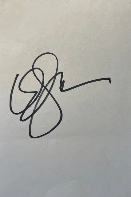 HAND SIGNED SIGNATURE EMMA STONE, FILM memorabilia autograph EUR 63,94 ...