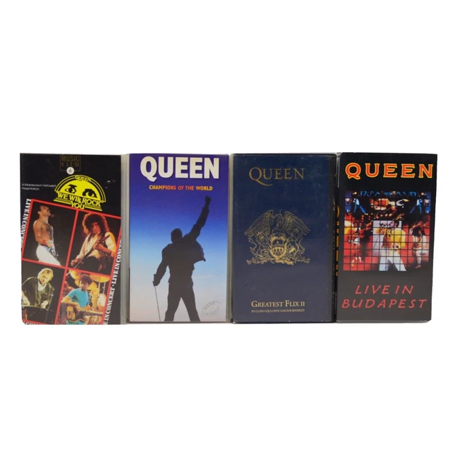 FREDDY MERCURY QUEEN VHS Video Vintage Music Documentary £17.99 ...