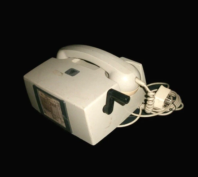 ALTER KRONE FERNSPRECHER OB-70 Bahn Kurbeltelefon Telefon Vintage EUR ...