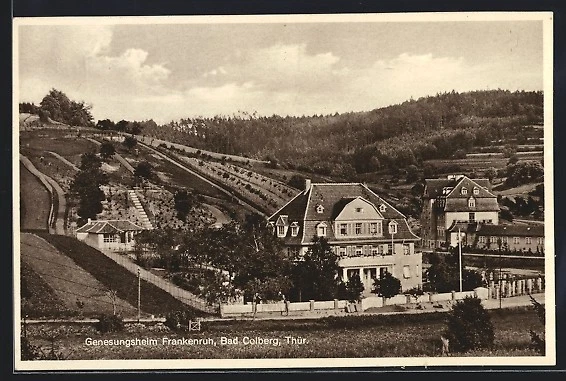 ANSICHTSKARTE BAD COLBERG, Genesungsheim Frankenruh EUR 10,00 - PicClick DE