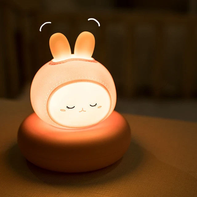 CUTE PET NIGHT Light Charging Bedside Table Lamp Touch Control Kids £9. ...