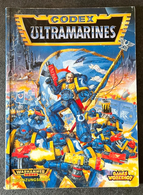 CODEX ULTRAMARINES SPACE Marines 2 Edizione Oldhammer Warhammer 40K OOP ...