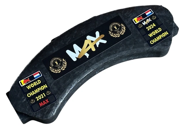 RACE USED BRAKE PAD MAX VERSTAPPEN F1 WORLD CHAMPION RED BULL RACING ...