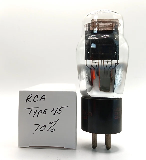 TYPE 45 VACUUM Tube. RCA Vacuum Triode Tube. ER45, 145, CX345. £19.01 ...