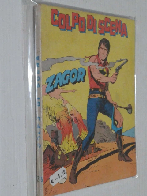 ZAGOR- ZENITH GIGANTE- ORIGINALE- N° 215 a- colpo di scena- BONELLI EUR ...