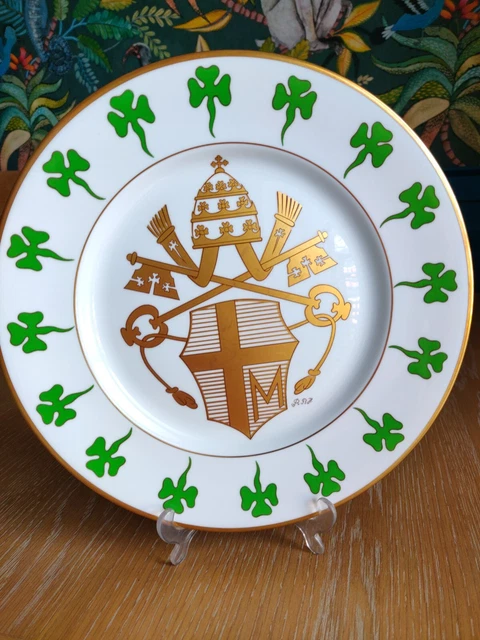 RARE VINTAGE COMMEMORATE Plate His Holines Pope John Paul II 1979 ...