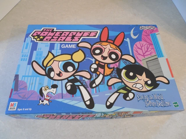 THE POWERPUFF GIRLS Game, Saving The World Before Bedtime, Hasbro Mb ...