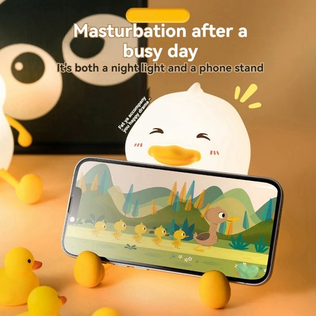 NIGHT LIGHT USB Charging Mobile Phone Holder Pat Light Bedroom ...