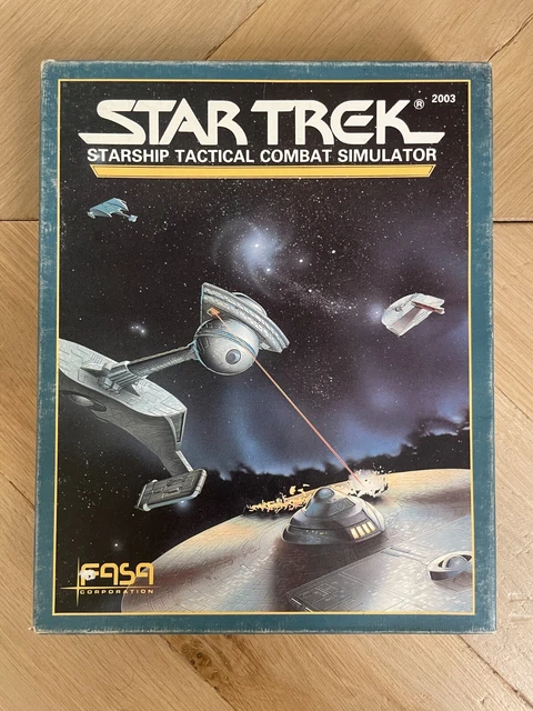 FASA STAR TREK Starship Tactical Combat Simulator 1986 EUR 50,00 ...