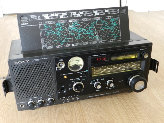SONY ICF 6700W World Radio Multi Band SW Dual Conversion Receiver £295. ...