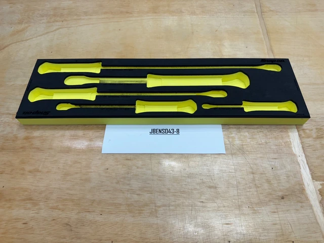 SNAP-ON TOOLS HI-VIZ FOAM ORGANIZER for 5pc Striking Prybar ...