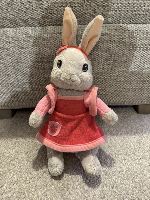 PETER RABBIT LILY Bobtail Bunny Talking Soft Plush £7.99 - PicClick UK