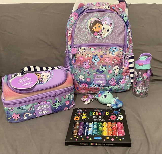 SMIGGLE PURPLE BACKPACK Set Gabby’s Dollhouse Plus Free Marker £99.99 ...