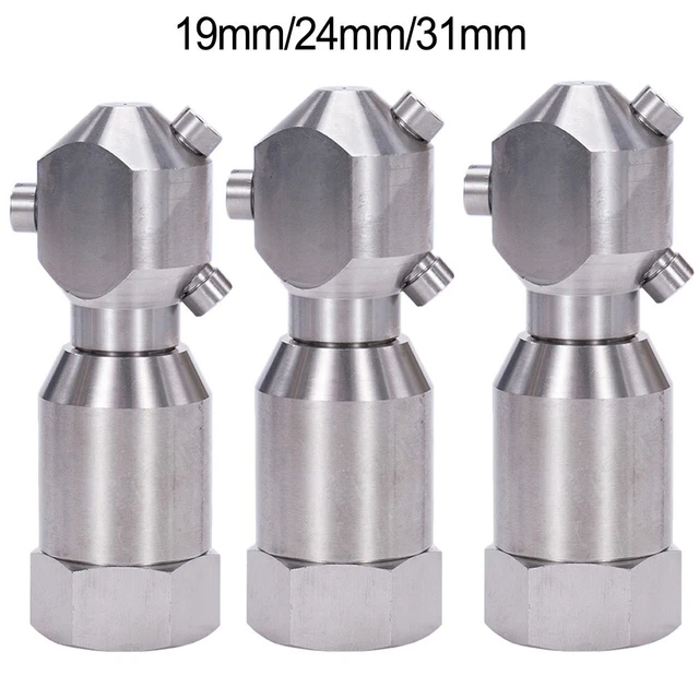 INDUSTRIAL GRADE ROTATING Spray Nozzle for Thorough Cleaning of Tanks ...