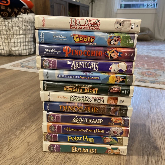 DISNEY VHS MOVIE Collection 12 Titles £22.36 - PicClick UK