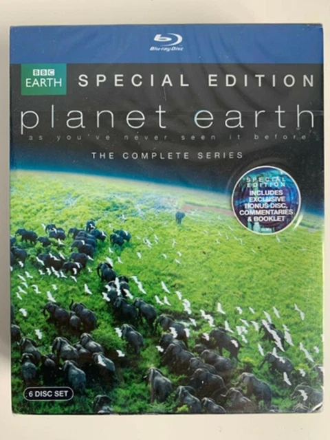 PLANET EARTH - The Complete Series David Attenborough 2010 DVD Top ...
