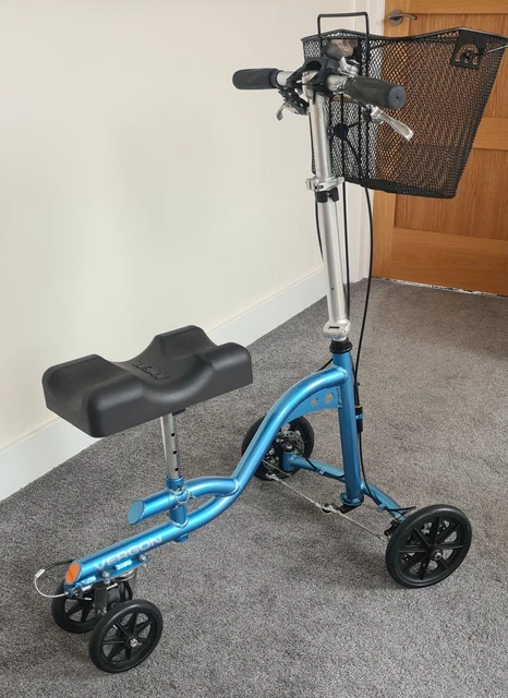 KNEE WALKER SCOOTER | All-Terrain Steerable Knee Scooter with Disc ...