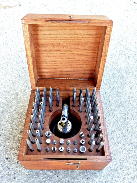 ANCIEN COFFRET POTENCE A River - Outil D'horloger - EUR 125,00 ...