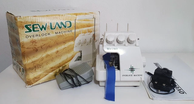 SEW LAND MINI Overlock Overlocker Sewing Machine Serger £80.00 ...