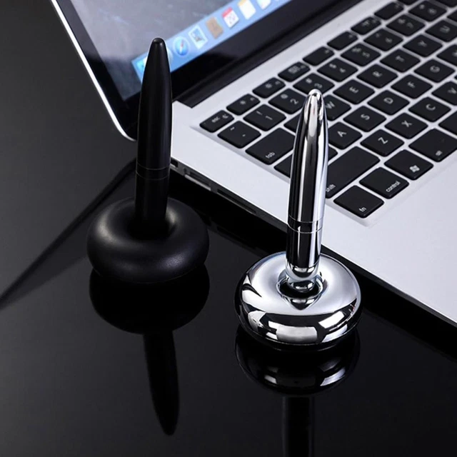 METAL FLOATING BALLPOINT Pen Plastic Suspension Pen Levitating Pen ...