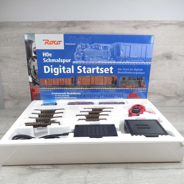 ROCO 31020 - H0e - Schmalspur Dampflok Digital Startset - unbenutzt OVP ...