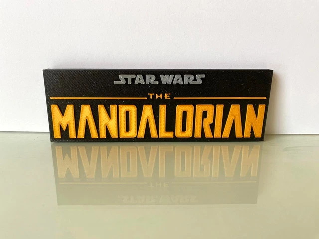 STAR WARS THE Mandalorian Logos Version 2 Galactic Empire Lone ...