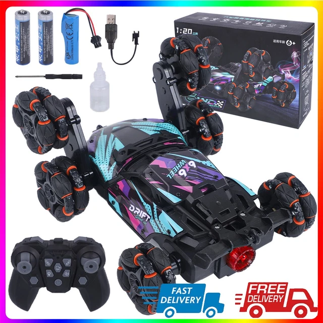 360° 6WD STUNT Car RC Off-Road Remote Control Off-Road Double-Sided ...