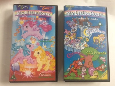 2 X VINTAGE Tempo Video VHS Tapes - My Little Pony & other friends ...