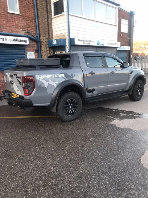 FORD RANGER RAPTOR Bespoke Rear Load Box £200.00 - PicClick UK