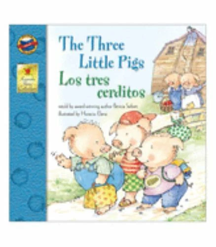 THE THREE LITTLE Pigs Los Tres Cerditos Bilingual StorybookClassic ...