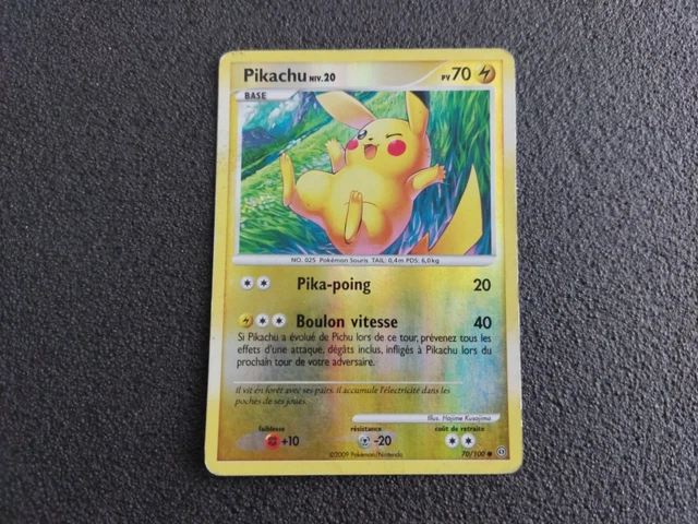 CARTE CARD POKÉMON Pokemon Pikachu Reverse 70 100 EUR 9,99 - PicClick IT