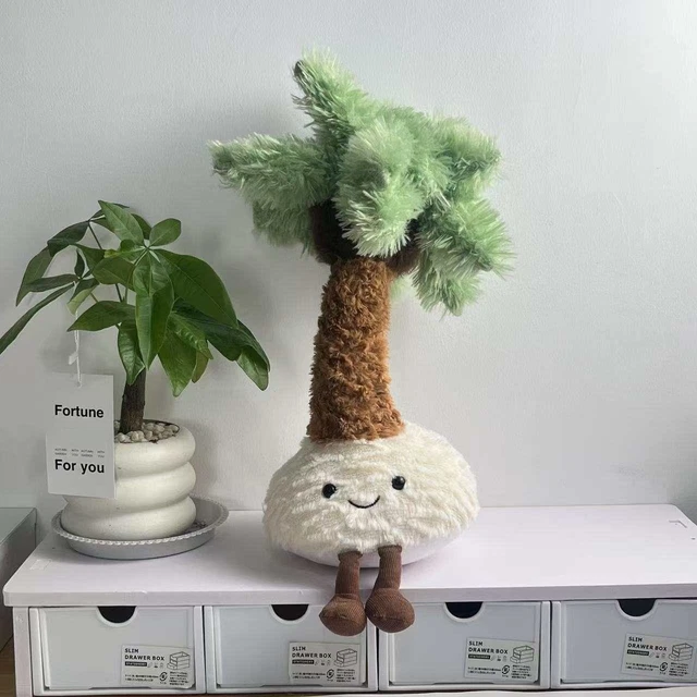 JELLYCAT 31CM PAMMIE Plush: New Amuseables Palm Tree Doll with Tag ...