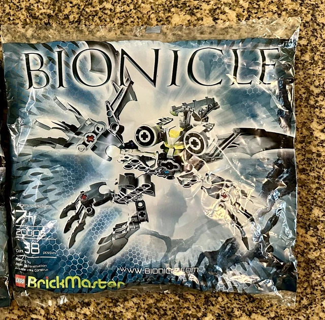 LEGO BRICKMASTER BIONICLE 20005 38 pièces mini-ensemble ailé Rahi rare ...