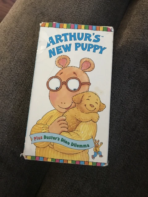 ARTHUR'S NEW PUPPY Vhs Video Tape MARC BROWN Cinar PBS Arthur the ...