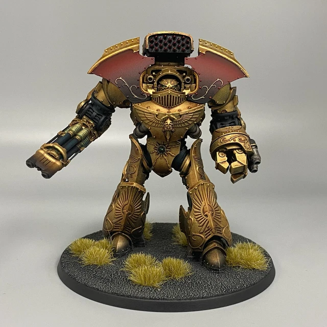 TELEMON DREADNOUGHT LEGIO Custodes Forge World Warhammer 30K 40K Peint ...