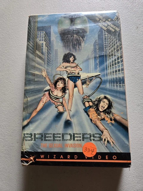 BREEDERS 1986 WIZARD Video Big Box Reissue Re-Release Horror Vhs £50.43 ...