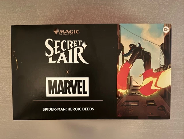 MTG SECRET LAIR x Marvel's Spider-Man: Heroic Deeds Non-Foil Edition ...