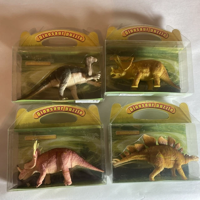 PD416 PLAY WRITE London Dinosaur Puzzle Bundle of 4 New, Sealed ...