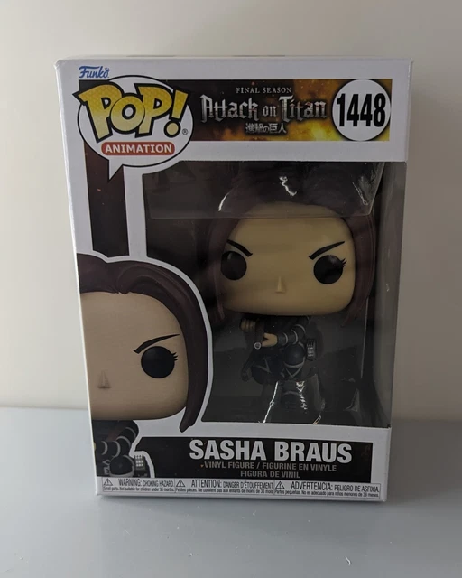 FIGURINE VINYLE ATTACK On Titan Sasha Braus Funko Pop #1448 Neuve EUR ...
