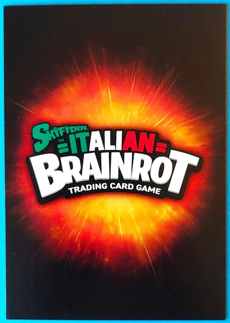 PANINI SKIFIDOL ITALIAN Brainrot - PLATYPUS BOOS BOOS BOOS #39 Trading ...