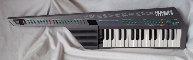 VTG YAMAHA KEYSTAR Keyboard shoulder Guitar 1980's SHS-10 Retro Piano £ ...