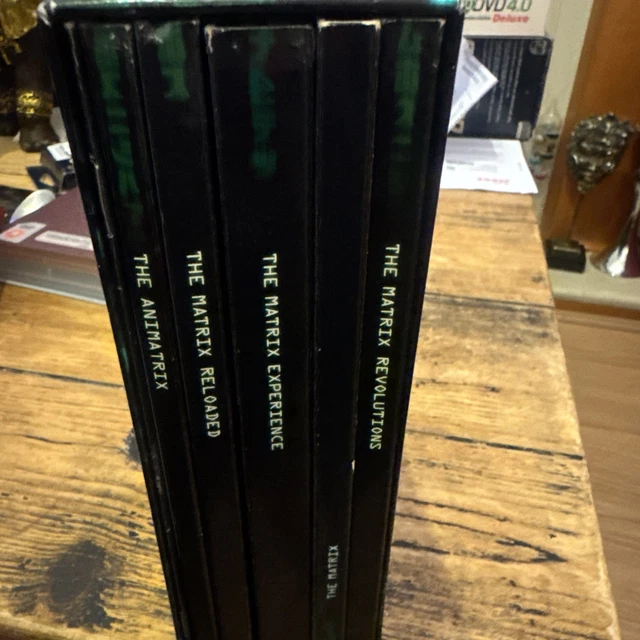 THE ULTIMATE MATRIX Collection DVD (2004) Keanu Reeves, Hunt (DIR) cert ...